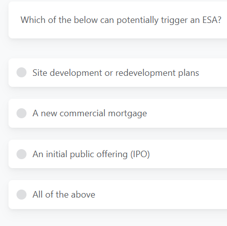 Solved Which of the below can potentially trigger an | Chegg.com