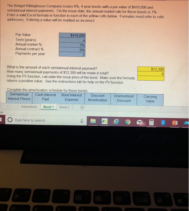 Solved What is answer for the issue price of bond. Formula I | Chegg.com