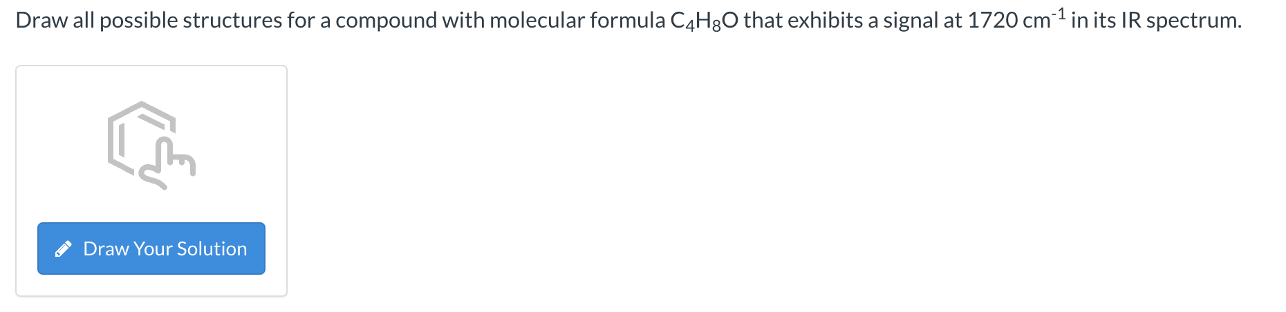Solved Draw all possible structures for a compound with | Chegg.com