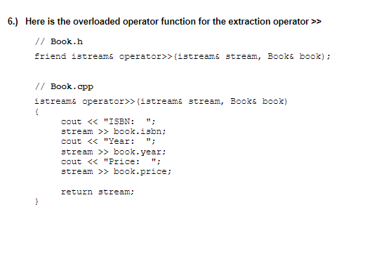 Solved Lab 10 - 2 Parts (Lec. 9-overload operators) Part 1 | Chegg.com