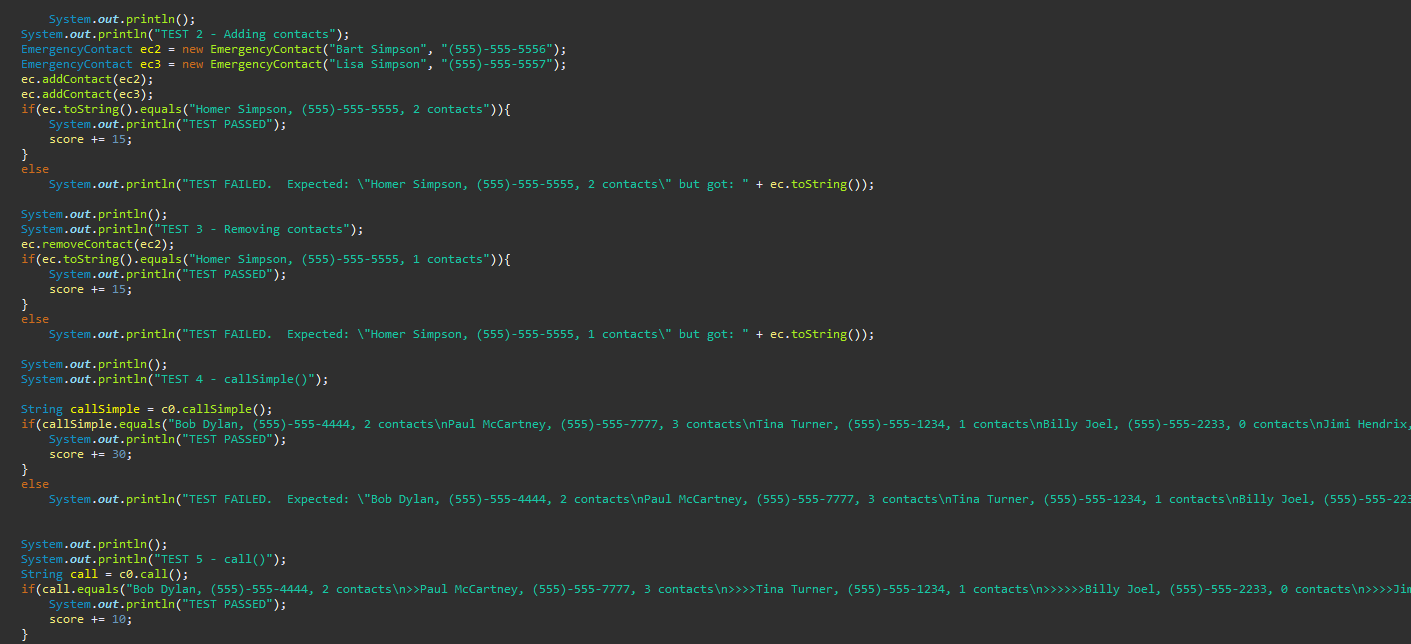 IN JAVA: Your task for this lab is to write code to | Chegg.com