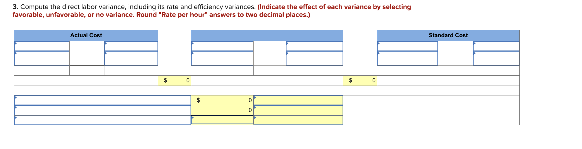 Solved 2. Compute the direct materials variance, including | Chegg.com