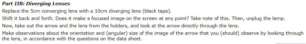 Solved Geometric Optics Lab: Draw a ray-tracing diagram that | Chegg.com