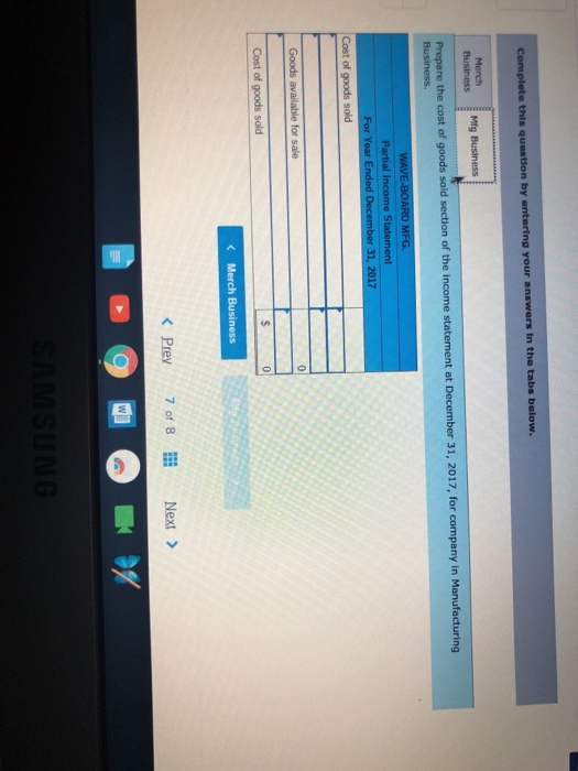 Solved Problem 18-5A Inventory computation and reporting LO | Chegg.com