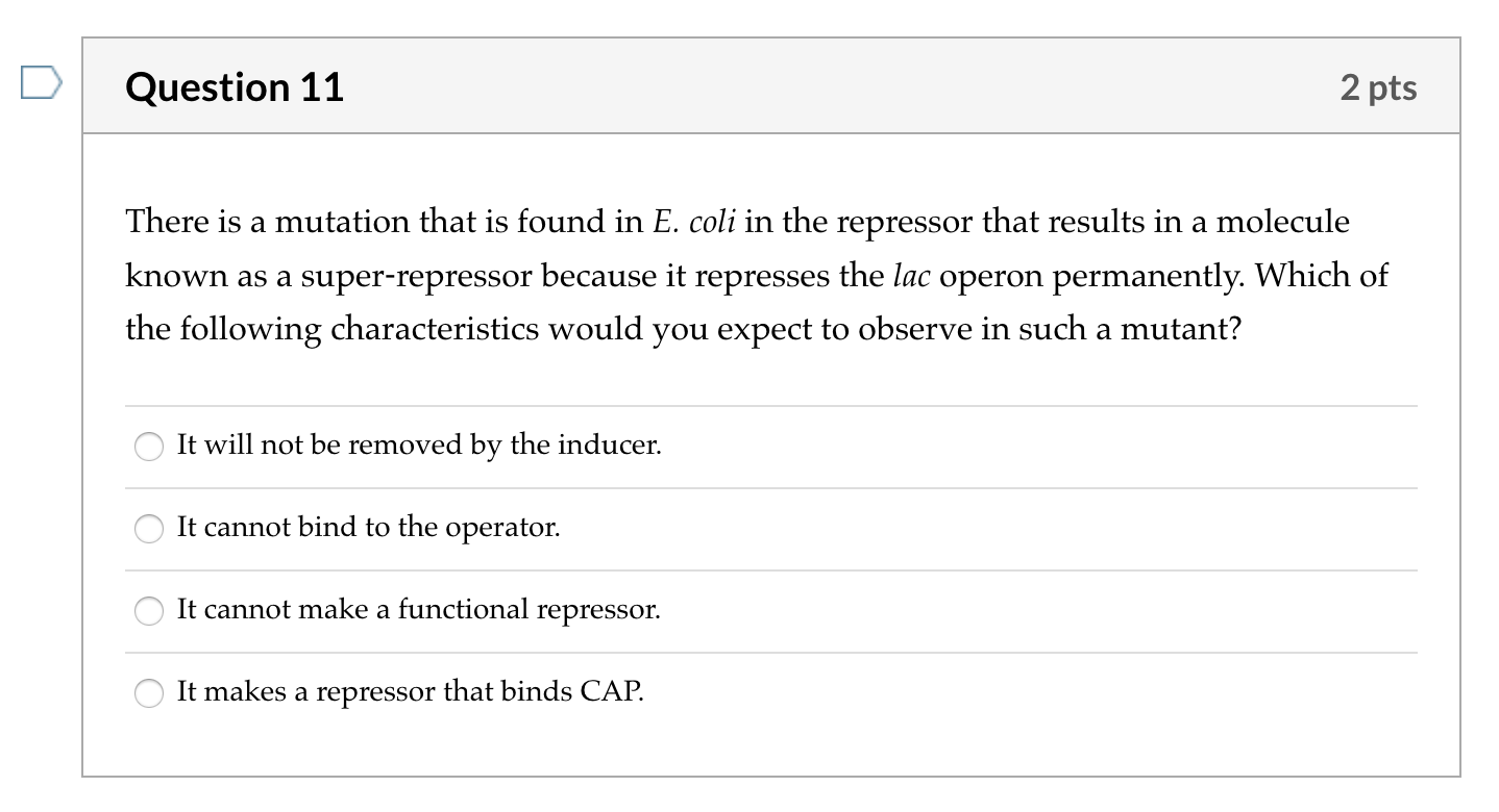 Solved Question 11 2 pts There is a mutation that is found | Chegg.com