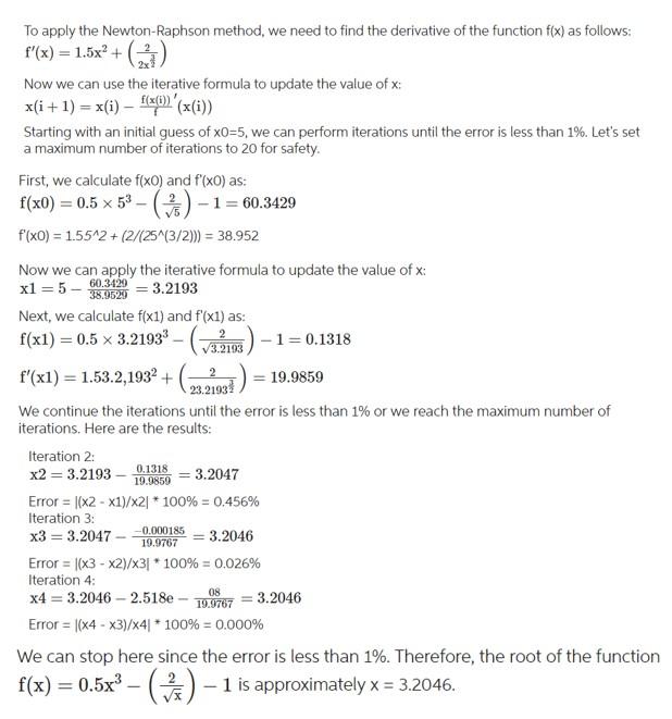 Solved Use python to solve for question(2) in computer using | Chegg.com