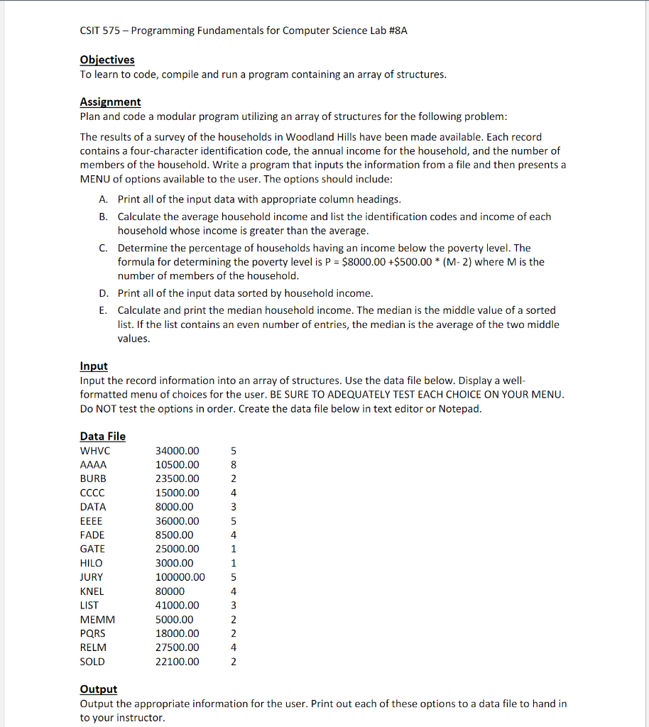 Solved Need help coding this in C++. Code above int main is | Chegg.com