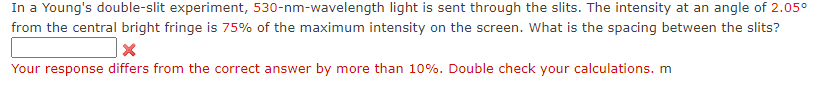 Solved In a Young's double-slit experiment, | Chegg.com