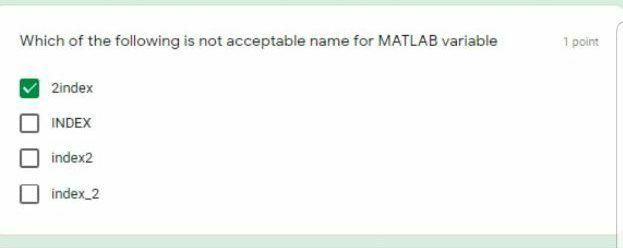 Solved Which of the following is not acceptable name for | Chegg.com