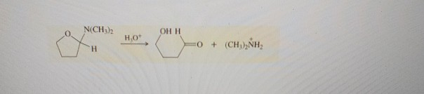 Solved N(CH3)2 ОН Н но 0 + (CH,),мн, | Chegg.com