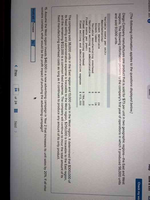 Solved mework Set Help Save & ExitSu Check my wo Required | Chegg.com Solved mework Set Help Save & ExitSu Check my wo Required | Chegg.com