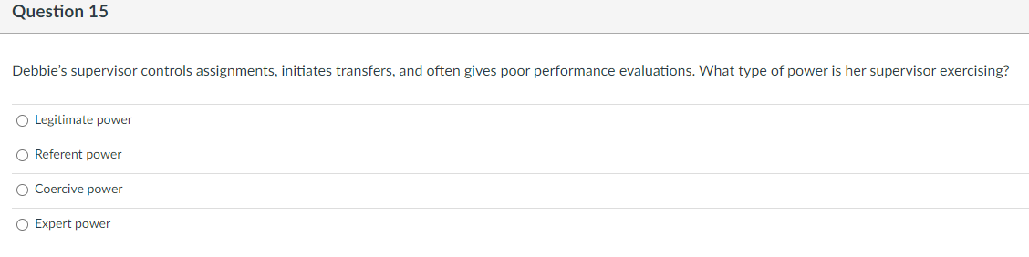 Solved leadership occurs when leaders and followers engage | Chegg.com