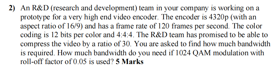 Solved 2) An R\&D (research and development) team in your | Chegg.com