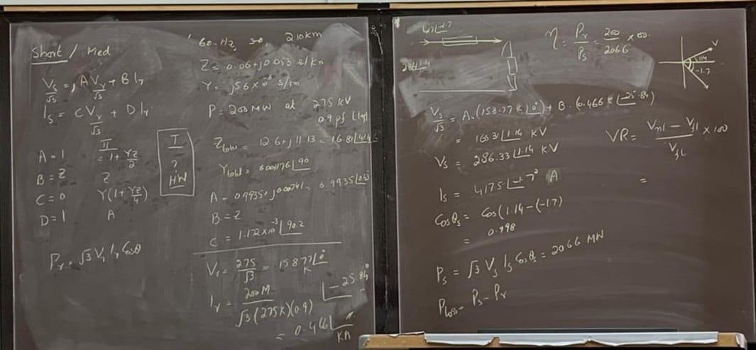 Solved (Transmission line modeling and operation ) it was | Chegg.com