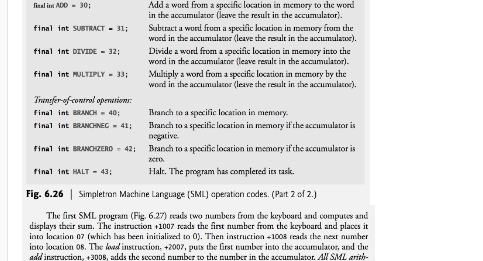 Operation code Meaning Input/output operations: | Chegg.com