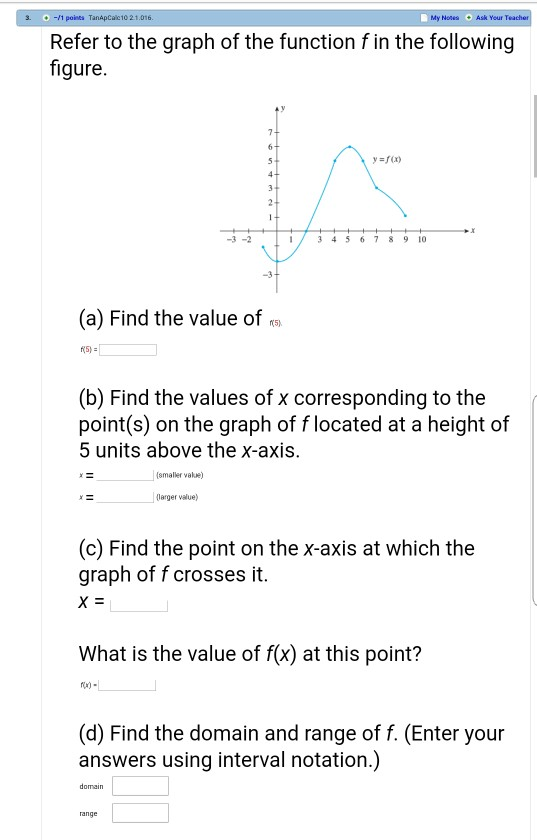 Solved 1. 01 points | Previous Answers TanapCalc10 2.1.004 | Chegg.com