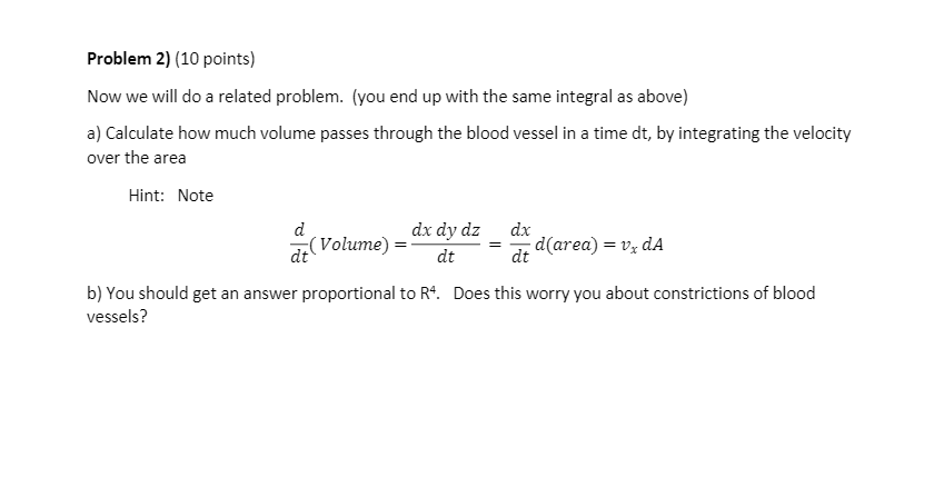BIOPHYSICS For Problem 2, please show full solutions | Chegg.com