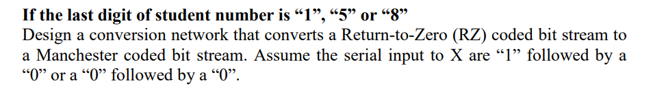 2. The following coding schemes (Fig. 2.1) are used | Chegg.com