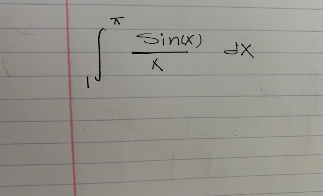 Solved sinx) I sinx) dx dx | Chegg.com