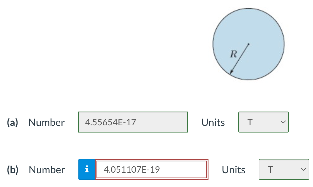 Solved The figure shows a circular region of radius R = 3.00 | Chegg.com