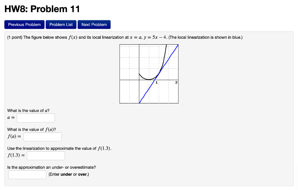 Solved HW8: Problem 11 Previous Problem Problem List Next | Chegg.com