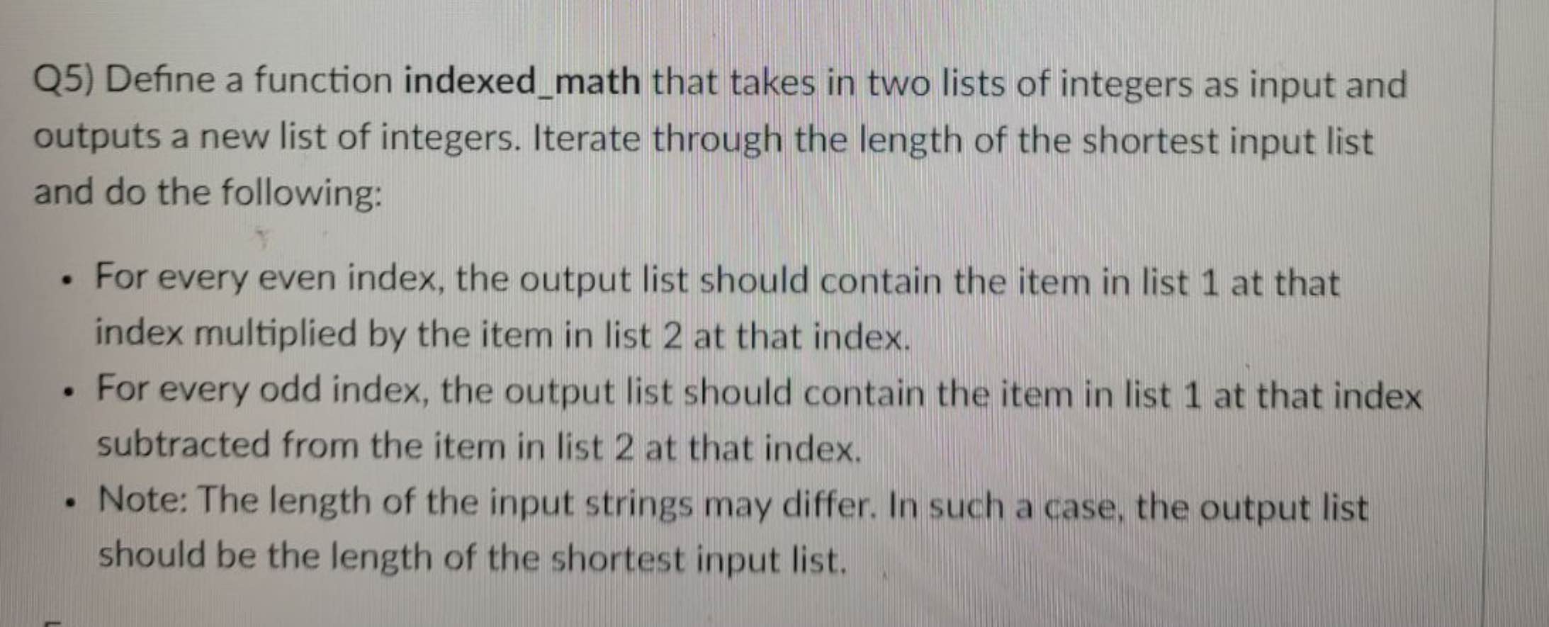 Question | Chegg.com