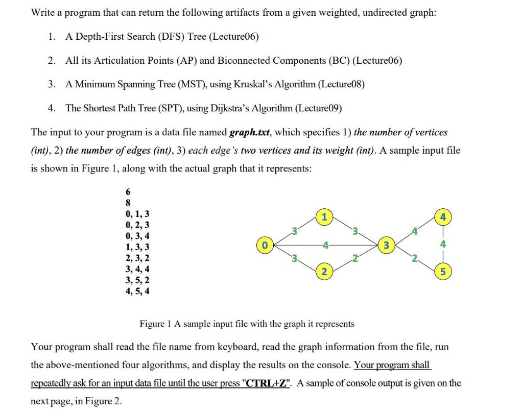 Solved Write a program that can return the following | Chegg.com