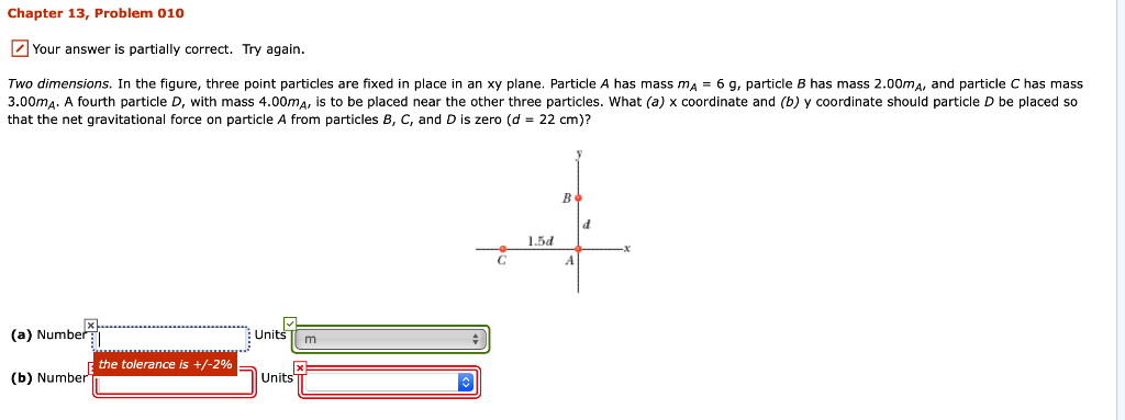 Solved Chapter 13 Problem 010 Your Answer Is Partially