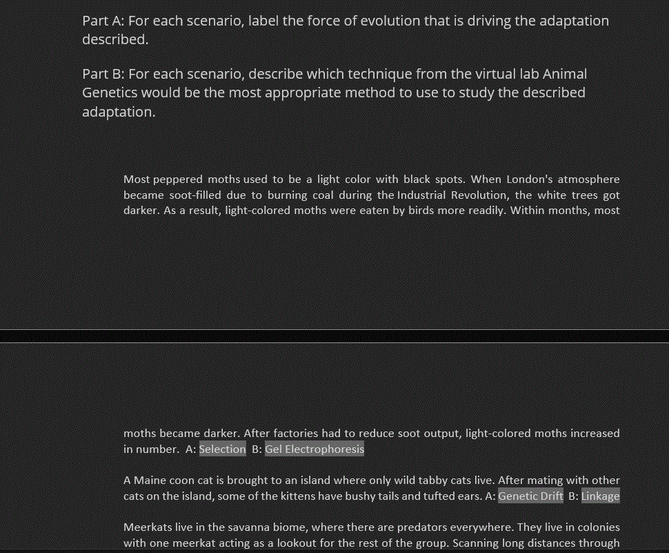Solved PART B JUST NEEDS TO KNOW WHAT LAB TECHNIQUE CAN BE | Chegg.com