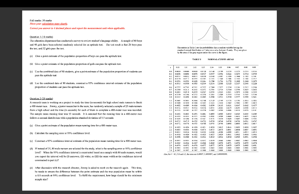 Solved Full maks: 30 marks Show your calculation steps | Chegg.com