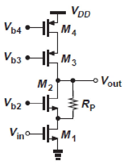 Solved In The Circuit Shown Above The Input Signal Vin And