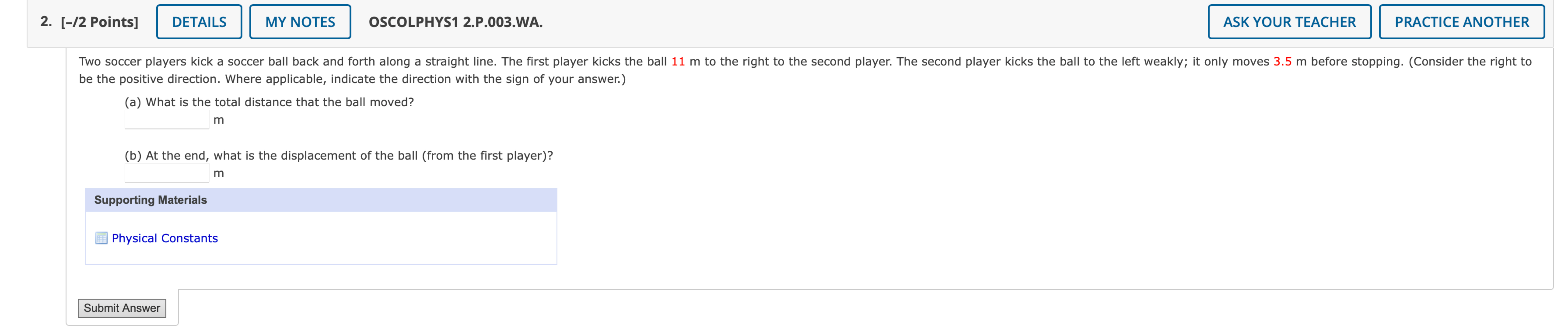 Solved be the positive direction. Where applicable, indicate | Chegg.com