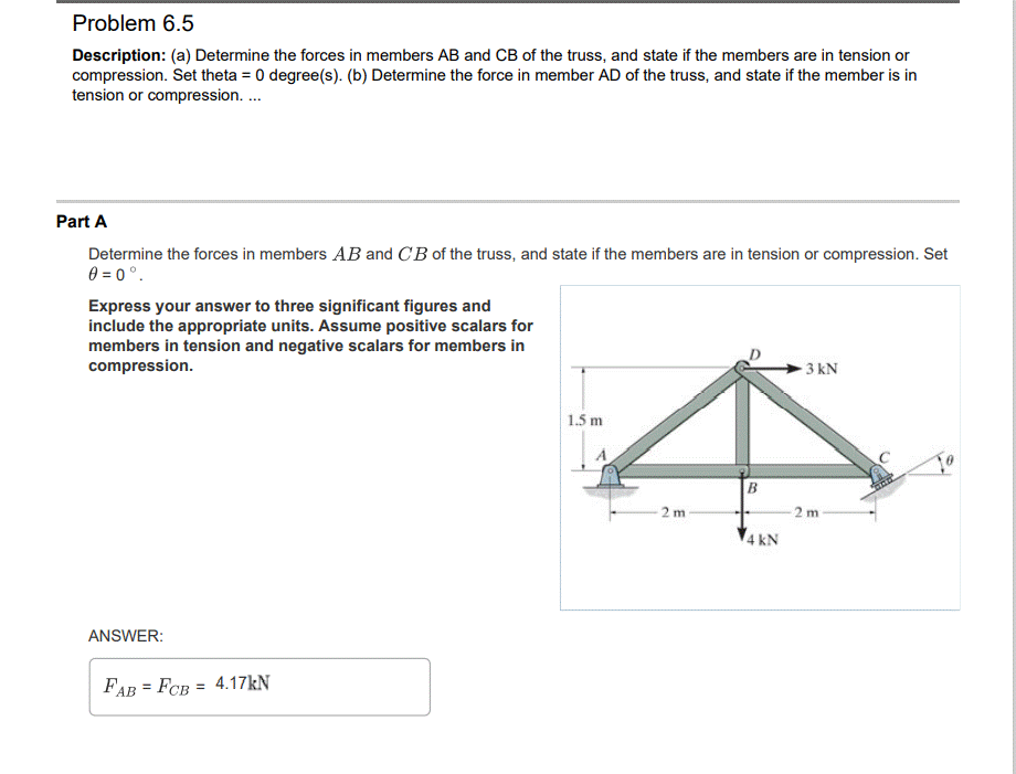 Solved I need help on my Statics homework. Please answer all | Chegg.com