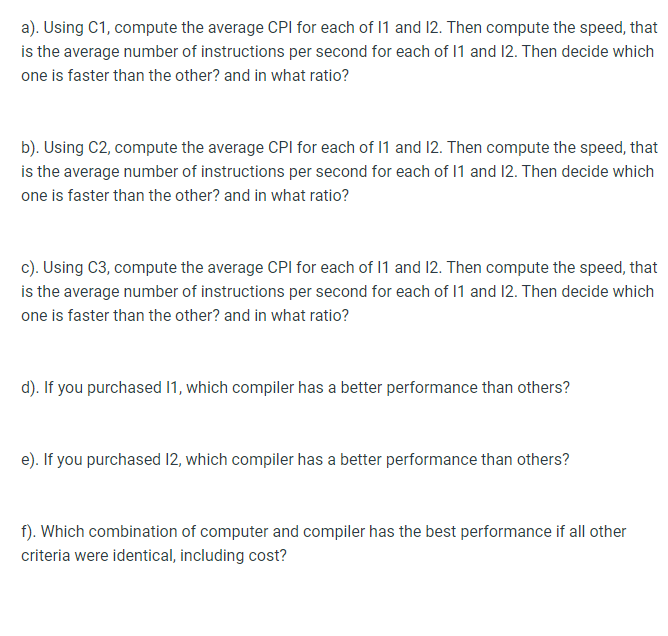 Solved 2. (6 pts) Consider two different implementations, 11 | Chegg.com