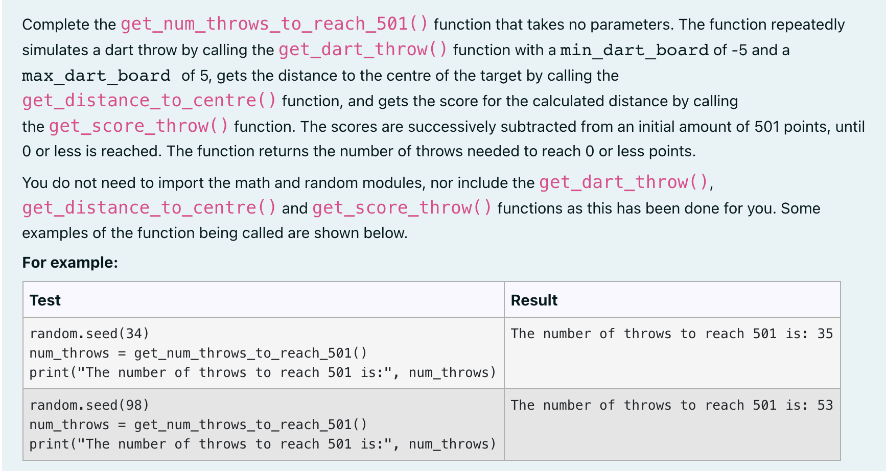 Solved Complete the print_banner() function that prints | Chegg.com