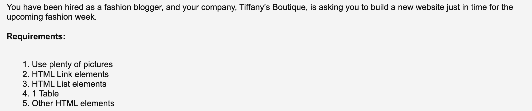 Solved for codes, please use w3schools website you have to | Chegg.com