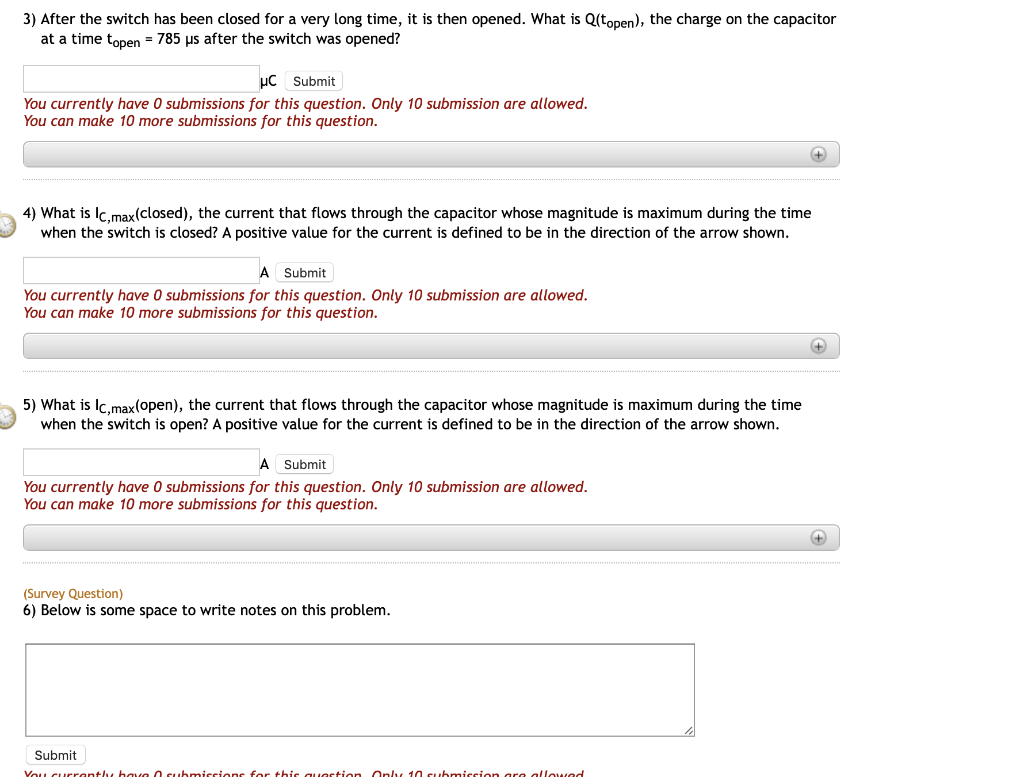 Solved Two Loop RC Circuit 2 1 2 3 4 5 6 A circuit is | Chegg.com