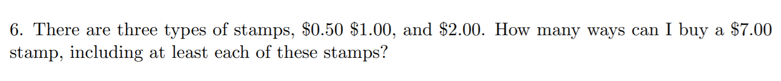 Solved 5. Find the number of ways that five different | Chegg.com