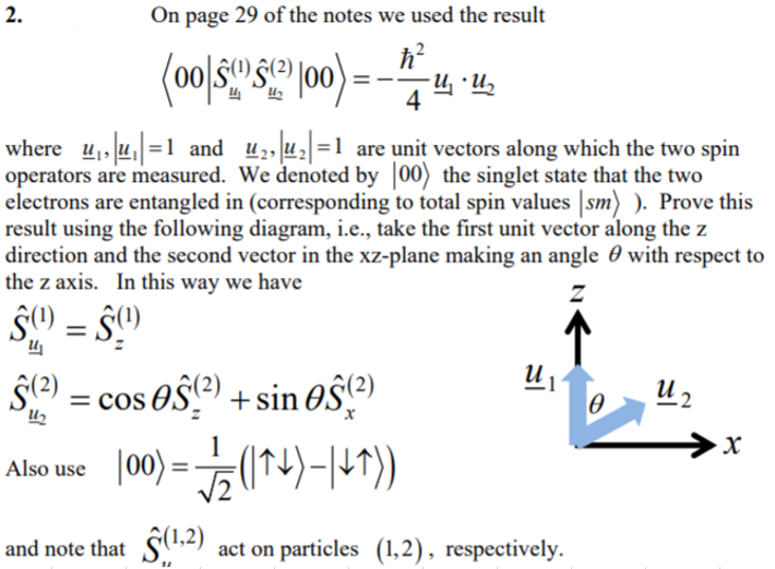 Solved 2. On page 29 of the notes we used the result where | Chegg.com