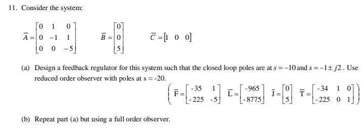 May you kindly explain step by step. Reduced order | Chegg.com