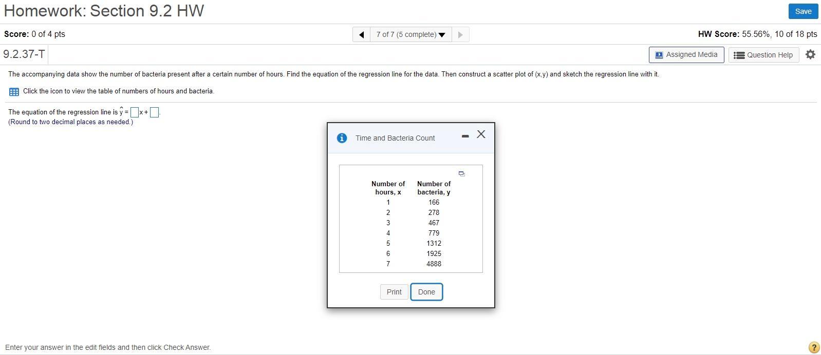 Solved Homework Section 9 2 Hw Save Score 0 Of 4 Pts 7 Of