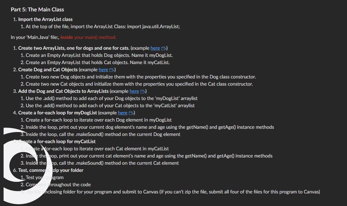 Solved Part 1: Set up the Program 1. Clear your workspace in | Chegg.com