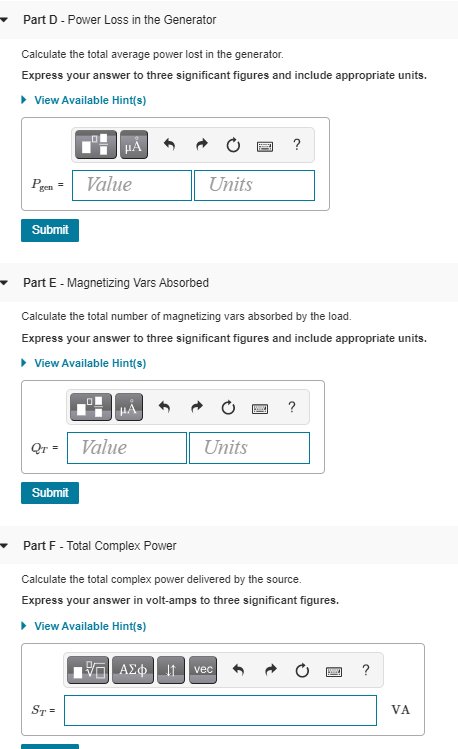 Solved Learning Goal: To calculate average and total power | Chegg.com
