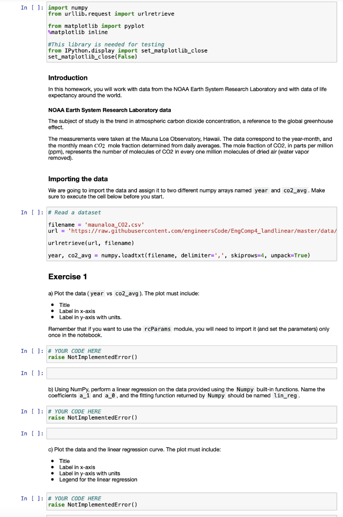 Solved Introduction In this homework, you will work with | Chegg.com