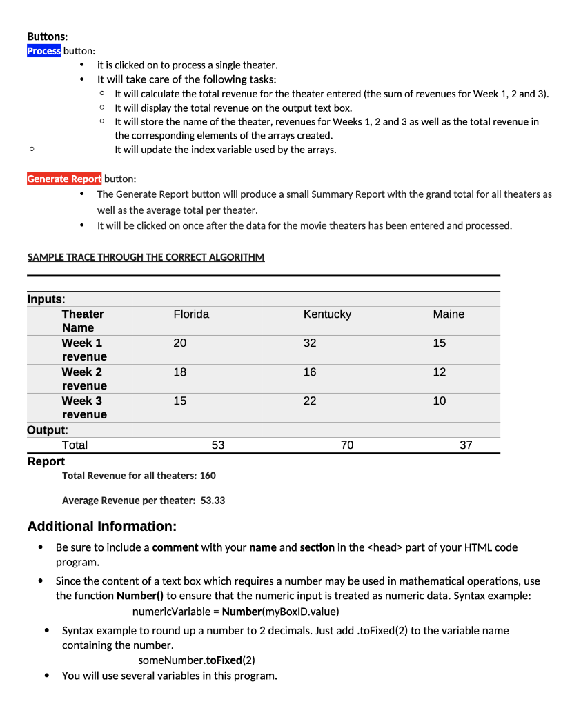 Solved PROBLEM DESCRIPTION A Movie Theater company requires | Chegg.com