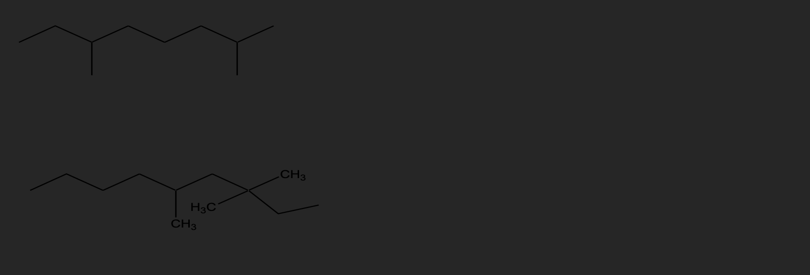 Solved Give The Iupac Names Of The Compounds Below Draw