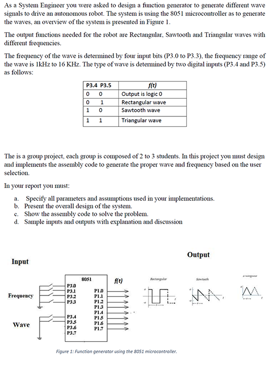 As a System Engineer you were asked to design a | Chegg.com