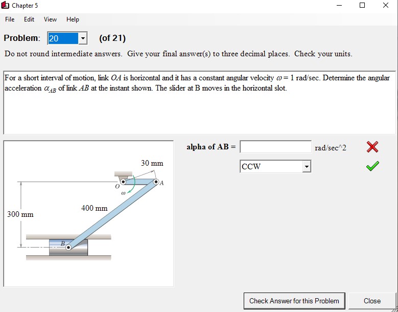 Solved Problem: 20, (of 21)Do not round intermediate | Chegg.com