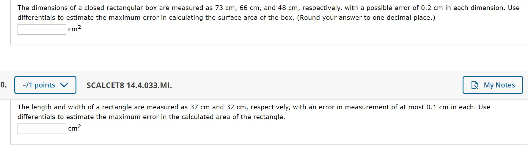 Solved The dimensions of a closed rectangular box are | Chegg.com