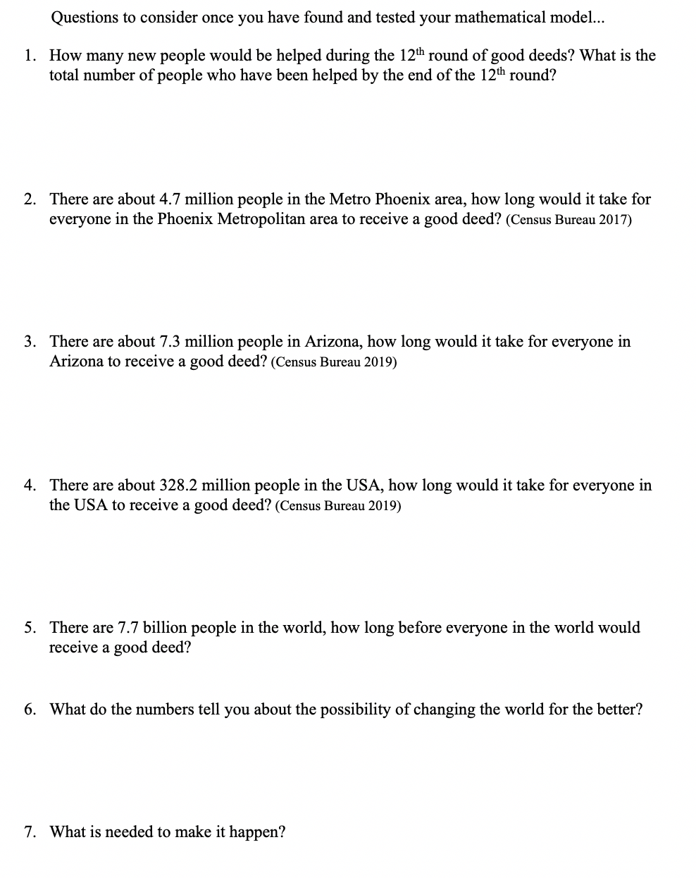 Solved Exponential Growth Activity (Learn by Doing - Preview | Chegg.com